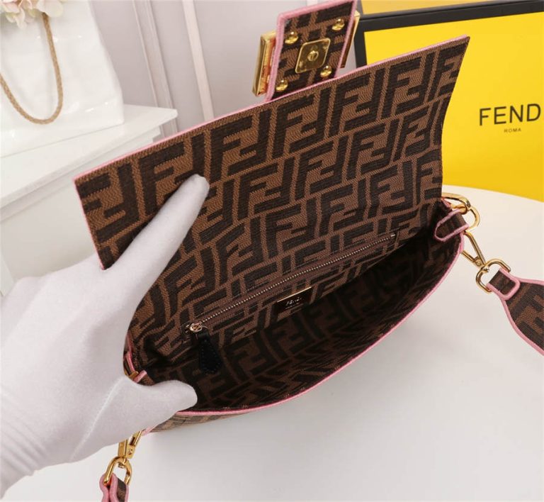 FI baguette medium classic double F logo bag – Rezalu Luxury Fashion